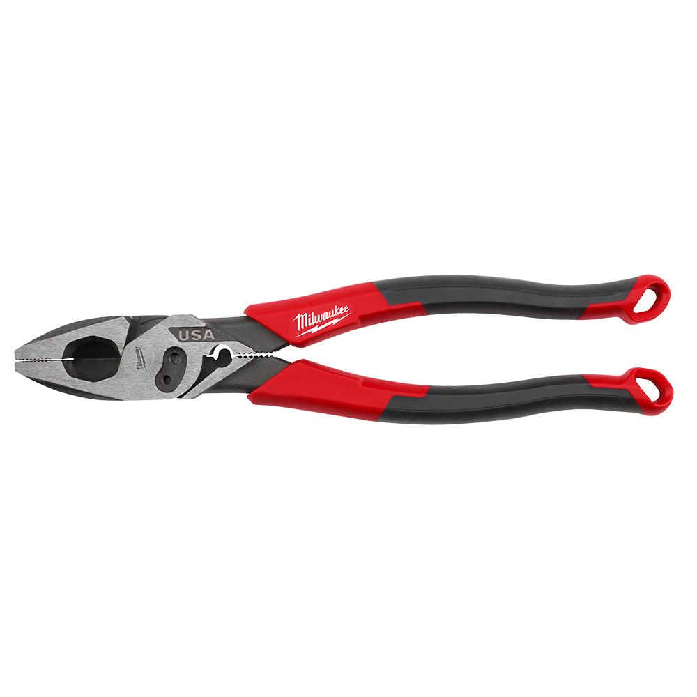 Milwaukee Tool MT550C Lineman's Comfort Grip Pliers w/ Crimper and Bolt ...